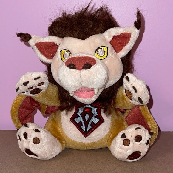 Blizzard | Toys | World Of Warcraft Blizzard Wind Rider Cub Plush Lion ...